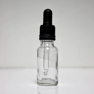 Clear glass dropper bottle: 20ml – Go Native New Zealand Ltd