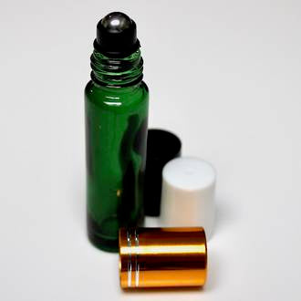 DIY perfume oil applicator | Green glass roll-on: 10ml – Go Native New ...